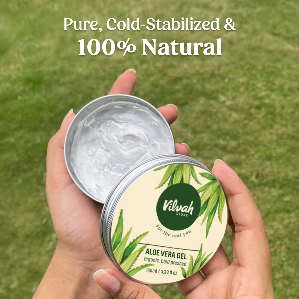 Aloe Vera Gel Pack of two (Multi-Purpose Skin & Hair Care)
